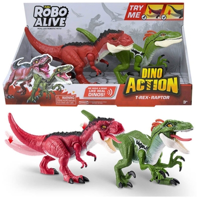Dino Action T-Rex & Raptor