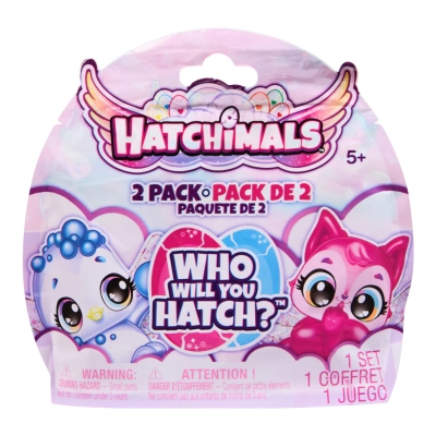 Set de 2 Figuras Hatch Clásicas Hatchimals