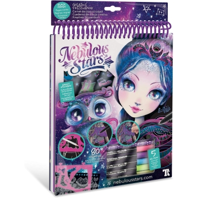 Libreta Creativa de Hojas Negras