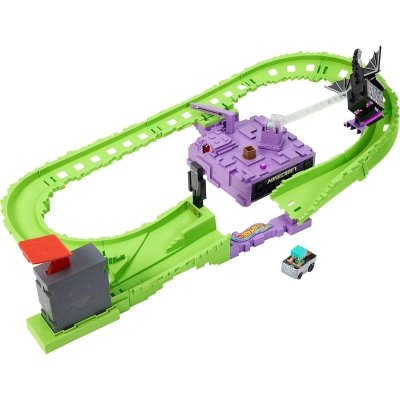 Hot Wheels Minecraft Racerverse Pista Ultima Vuelta