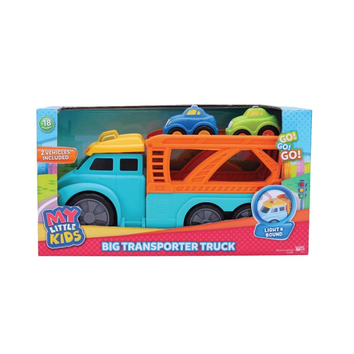 Happy Line Camión Transportador con 2 Vehículos