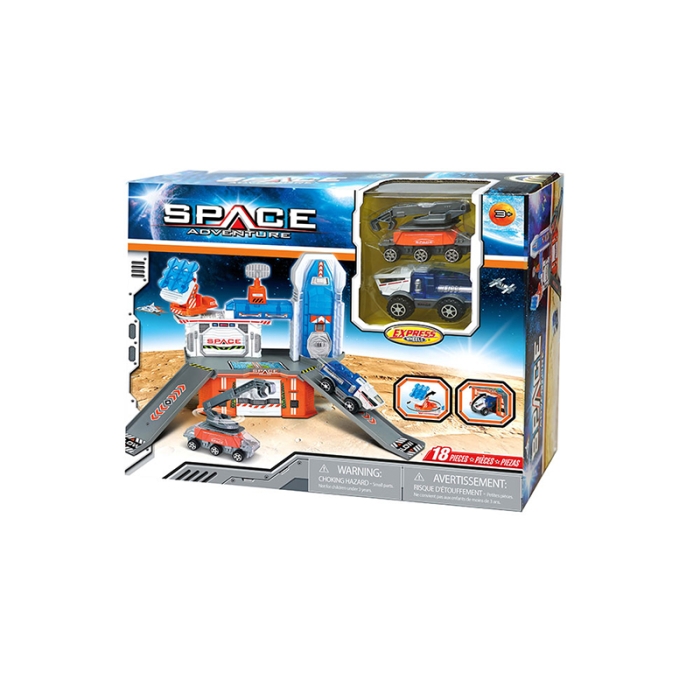 Express Wheels Space Adventure 18 Piezas 3+