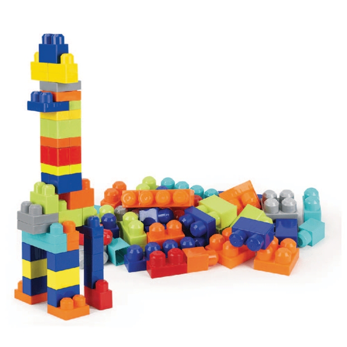 Build Me Up Bloques 80 Piezas Maxi Bolsa