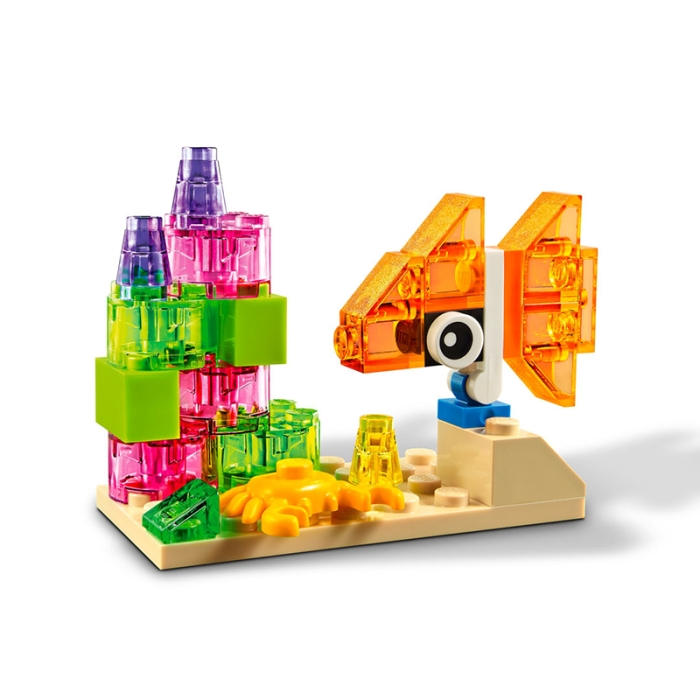 Lego Classic Creative Transparent Bricks