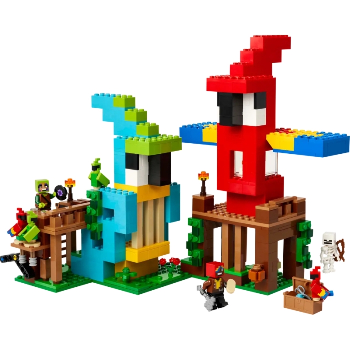Lego Minecraft Casas de Loro