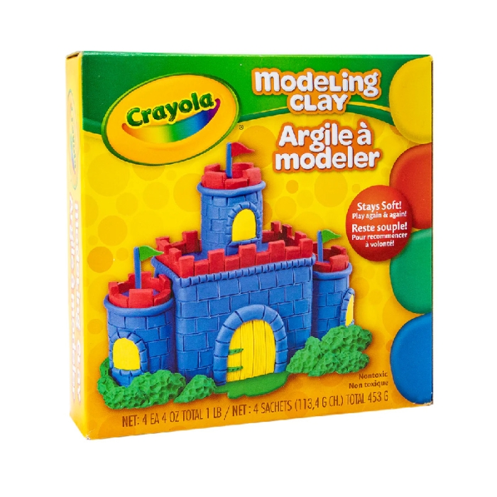 Crayola Set Masilla 4 Colores Brillantes